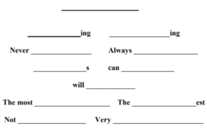 Grammar Poems | EFL Teaching Recipes