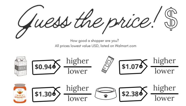 Guess The Price | EFL Teaching Recipes